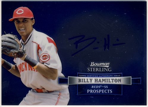 トレカショップ Rookie Star Billy Hamilton MLB 2012 Bowman Sterling Prospects ...