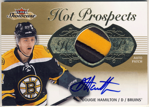 トレカショップ Rookie Star Dougie Hamilton NHL 13-14 Fleer Showcase RC Hot ...