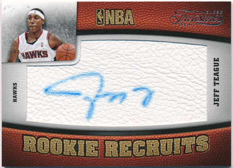トレカショップ Rookie Star Jeff Teague NBA 09-10 Panini Timeless Treasures RC ...