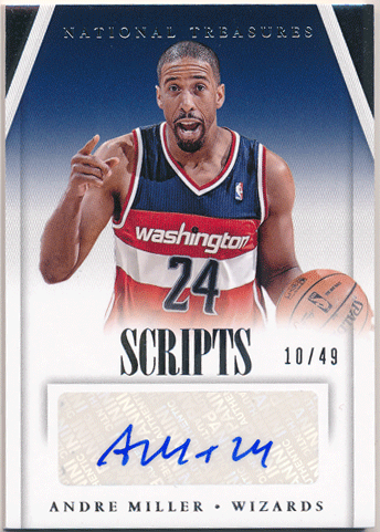 トレカショップ Rookie Star Andre Miller NBA 2013-14 Panini National Treasures ...
