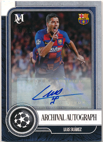 トレカショップ Rookie Star Luis Suarez Soccer 2019-20 Topps Museum Collection ...