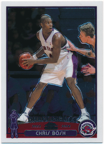トレカショップ Rookie Star Chris Bosh NBA 2003-04 Topps Chrome RC #114 Rookie Card