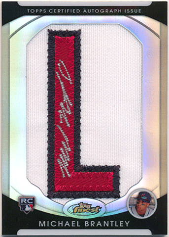 トレカショップ Rookie Star Michael Brantley MLB 2010 Topps Finest RC ...