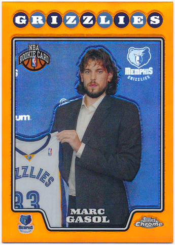 トレカショップ Rookie Star Marc Gasol NBA 2008-09 Topps Chrome RC Rookie ...