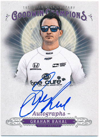 トレカショップ Rookie Star Graham Rahal 2018 Upper Deck Goodwin Champions ...