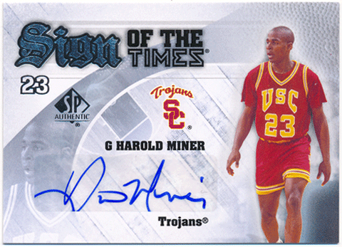 トレカショップ Rookie Star Harold Miner NBA 2013-14 Upper Deck SP Authentic ...