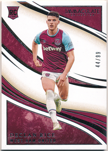 トレカショップ Rookie Star Declan Rice Soccer 2020 Panini Immaculate ...