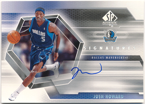 トレカショップ Rookie Star Josh Howard NBA 2004-05 Upper Deck SP Authentic SP ...