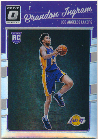 トレカショップ Rookie Star Brandon Ingram NBA 2016-17 Panini Donruss Optic RC ...