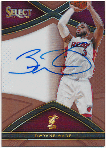 トレカショップ Rookie Star Dwyane Wade NBA 2015-16 Panini Select Copper Prizm ...